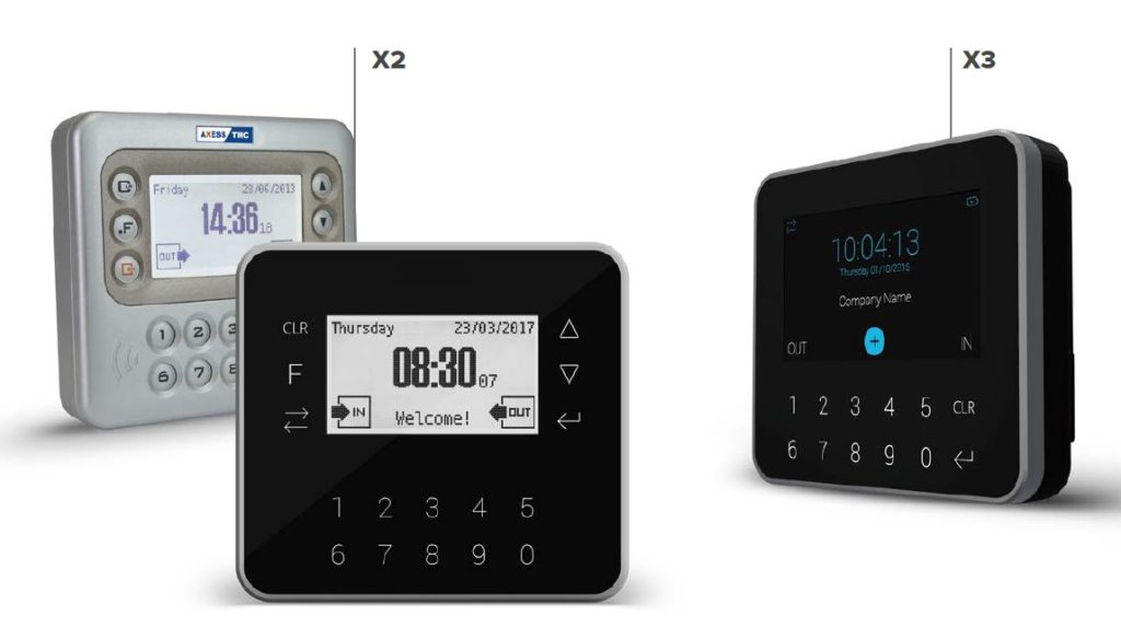Zeiterfassung mit axess-Terminals - ZE.expert